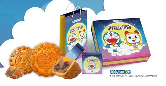 Bánh Trung thu Doraemon với nhân bánh mới lạ của Family Mart | KILALA