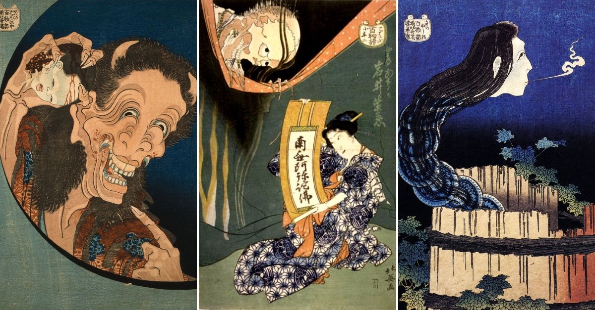 Những câu chuyện kinh dị trong tranh của Katsushika Hokusai | KILALA